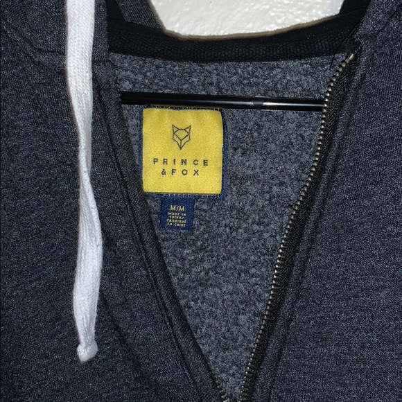 Prince & Fox | Sweaters | Prince Fox Mens Zip Up Hoodie | Poshmark